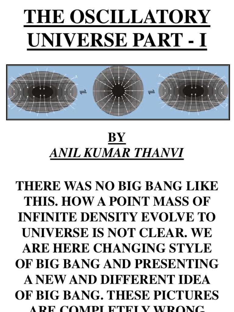The Oscillatory Universe Part - I (AMENDED 1) | PDF | Social Science ...
