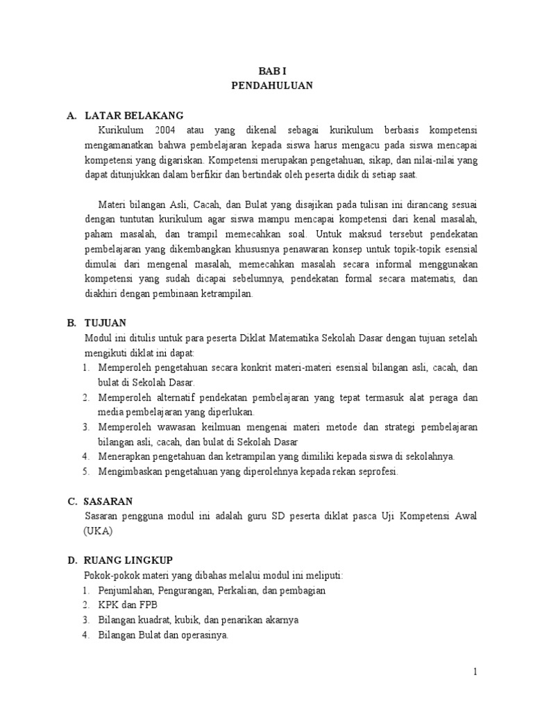 Final Bil ACB Modul UKA | PDF | Metode & Bahan Ajar