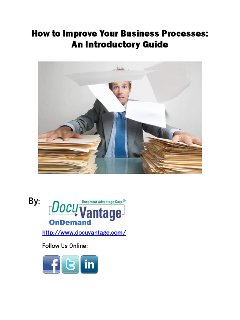An Introductory Guide: How To Improve Your Business Processes ...