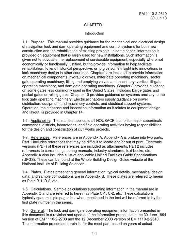Electrical and Mechanical Design of Navigation Lock | Download Free PDF ...