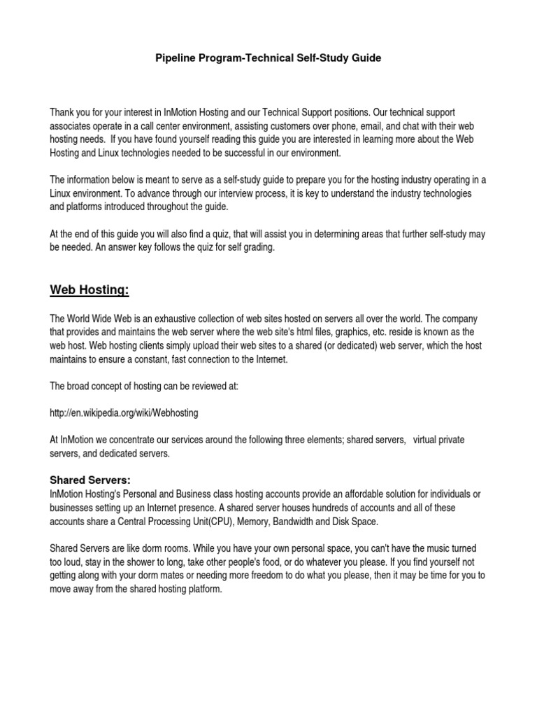 Technical Self Study Guide | PDF | File Transfer Protocol | Email