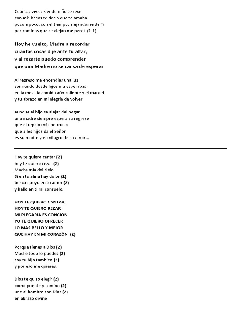 Cuántas veces siendo niño te rece | Oración | Prueba gratuita de 30 ...