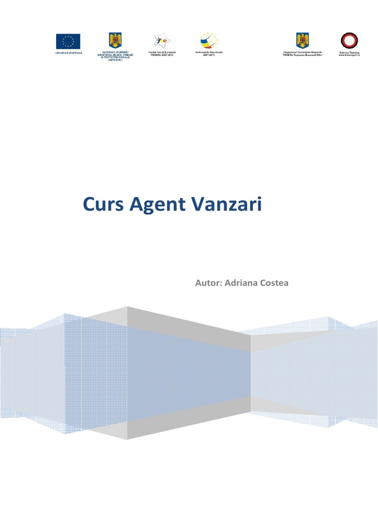 Manual Agent Vanzari | PDF