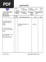 BL Congenbill 1994 | PDF | Cargo | Bill Of Lading
