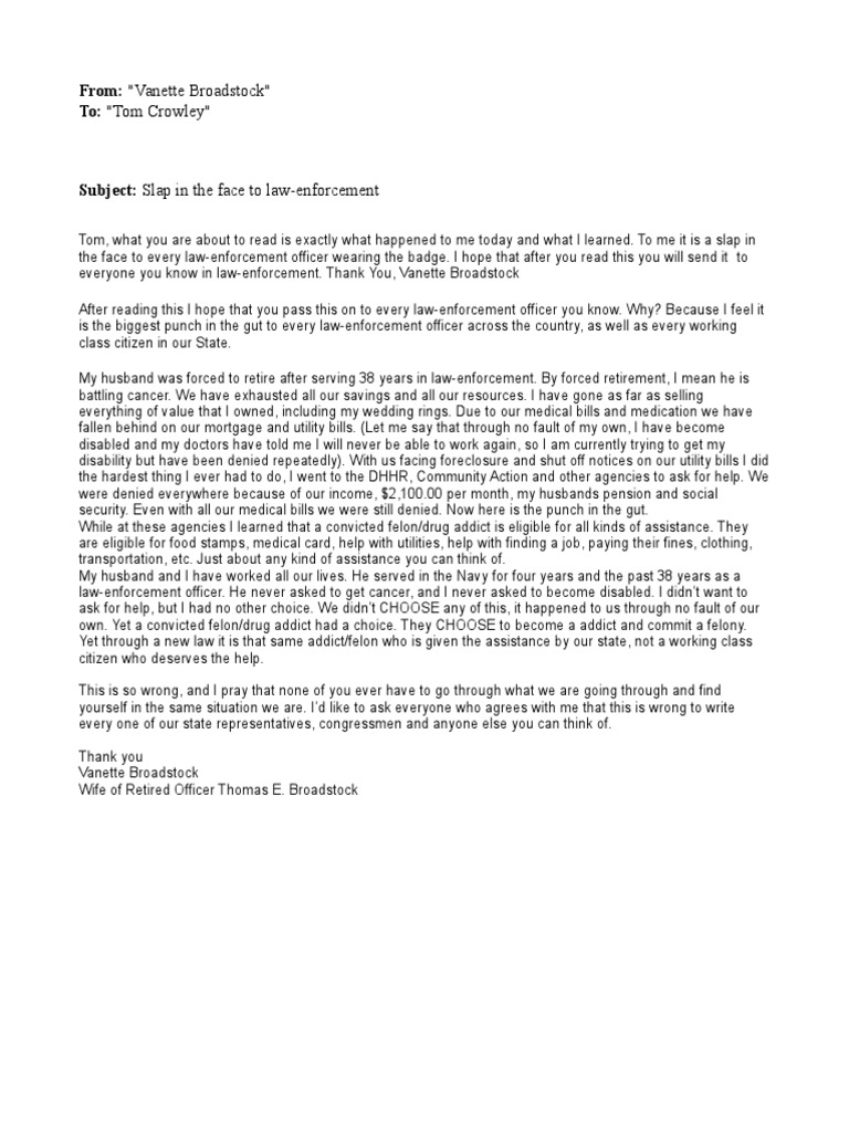 Broadstock Letter | PDF