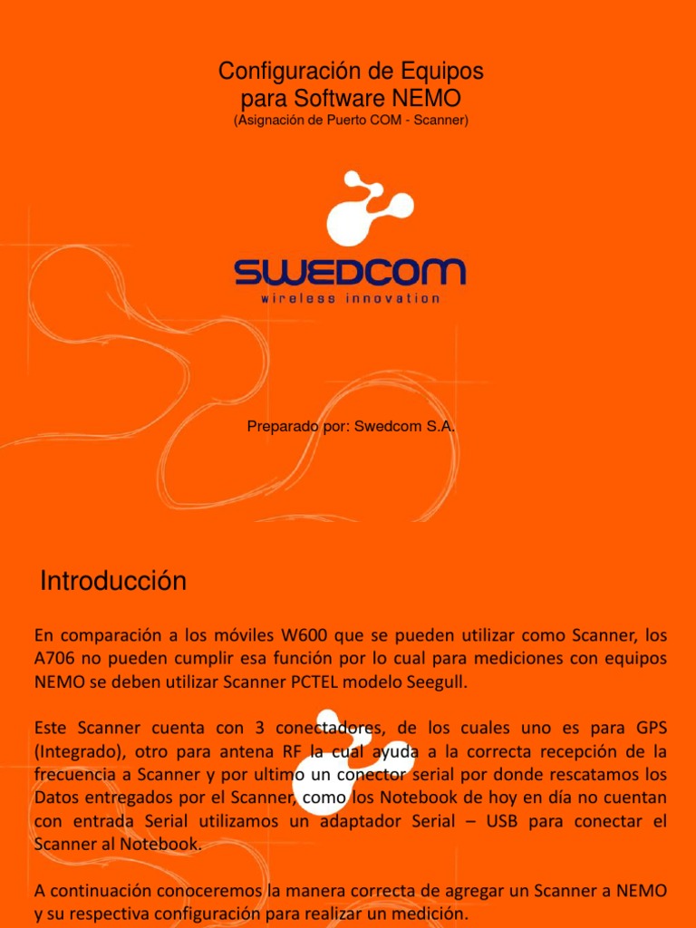 Conexión NEMO - Scanner | PDF | USB | Ingeniería Electrónica