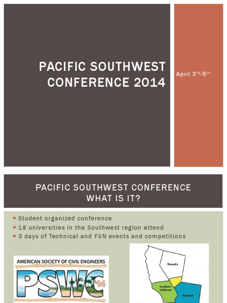 PSWC 2014 Conference Overview | PDF | Civil Engineering | Engineering