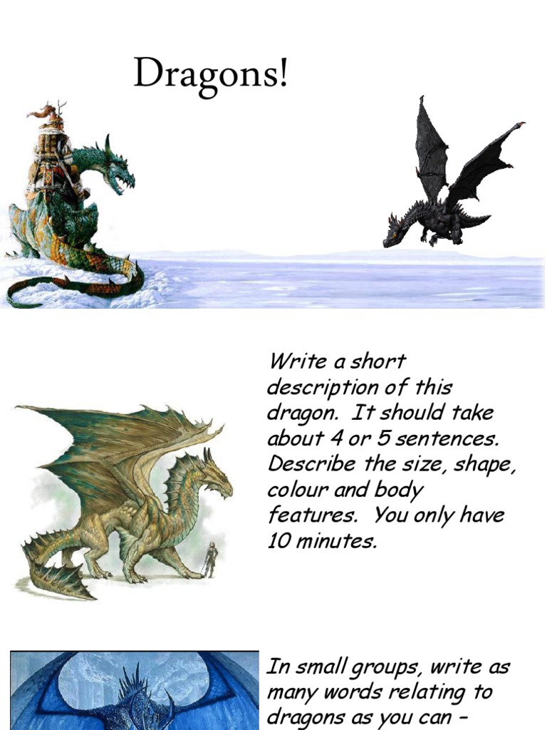 2 Dragons | Adverb | Adjective