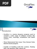 OrcaFlex Training Document | PDF | Waves | Spreadsheet