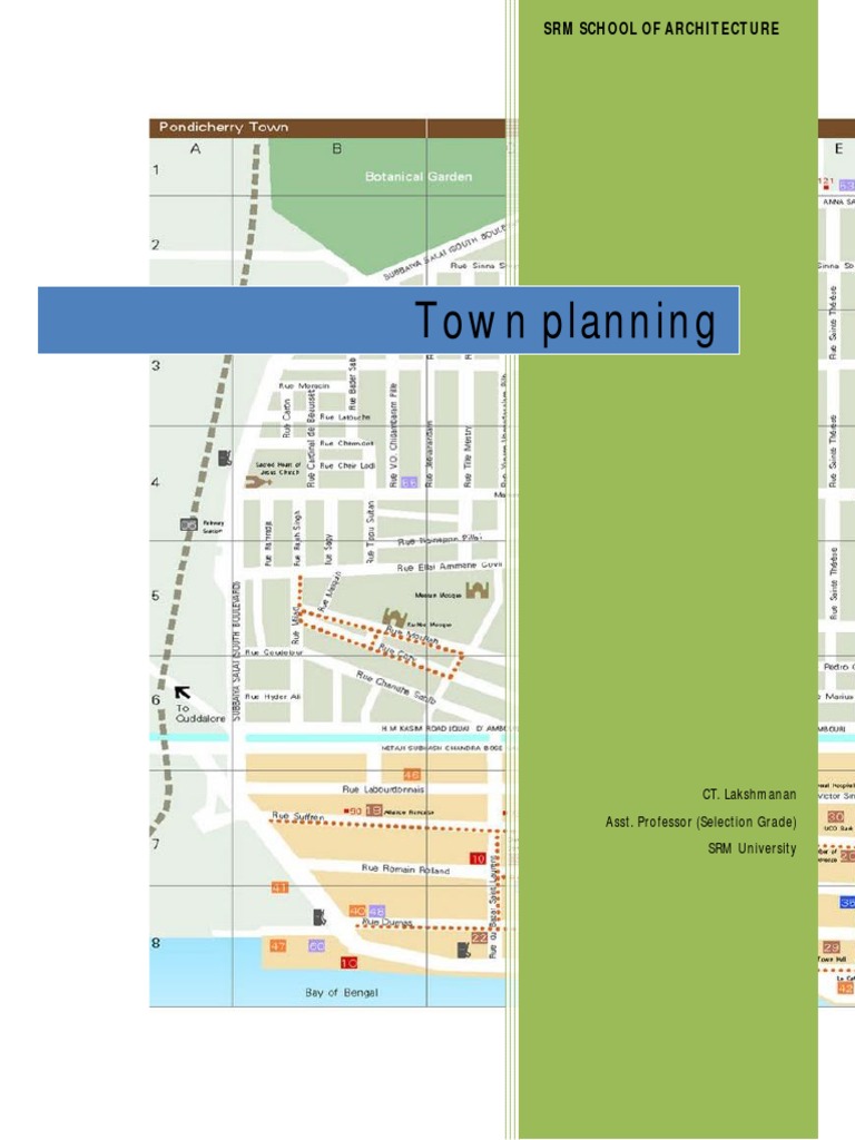 Town Planning Concepts and Principles | PDF
