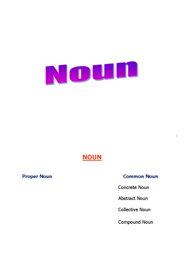 Noun For Lecture | PDF | Noun | Grammatical Number