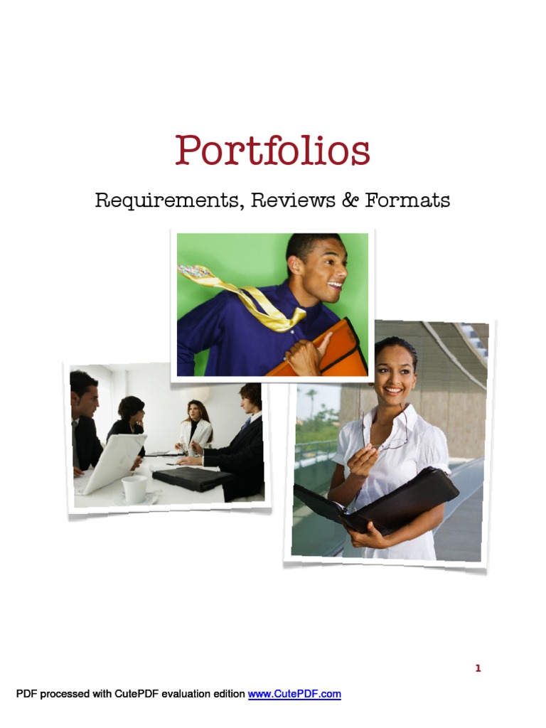 PR Portfolio Reviews Overview | PDF