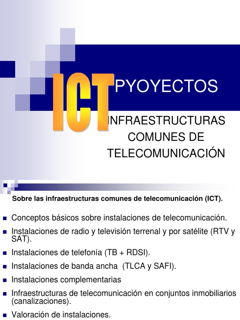 3 I Ict Fundamentos y Legislacion | PDF | Televisión por cable | Televisión