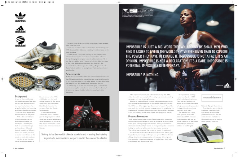 Achievements: Sport Brandleaders Sport Brandleaders | PDF | Adidas | Sports