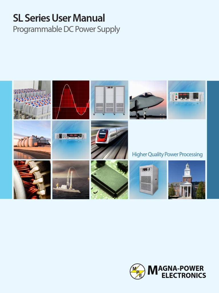 User Manual Programable Power Supply | PDF | Power Supply | Power Inverter