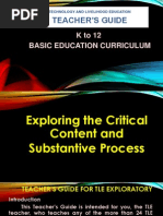 Understanding TLE and Its Importance | PDF | Learning | Cognition