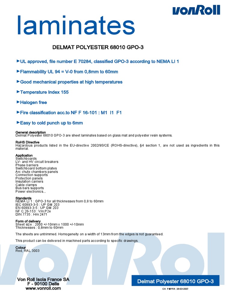 GPO-3 New | PDF | Strength Of Materials | Insulator (Electricity)