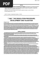 Compendial Methods of Dissolution and Biopharmaceutic Considerations in ...