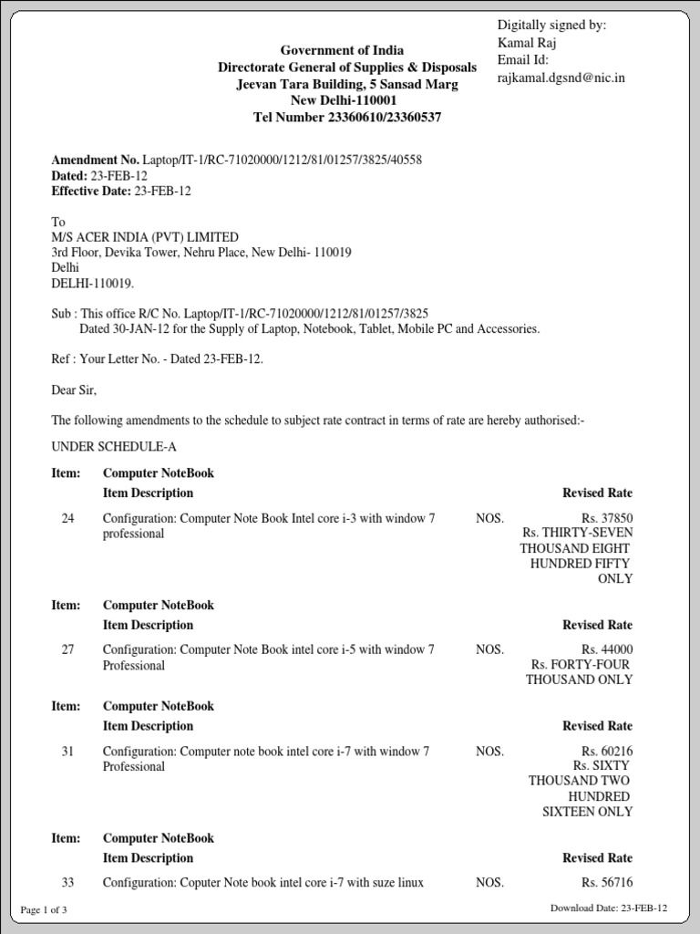 Second Amendment | PDF | Laptop | Value Added Tax