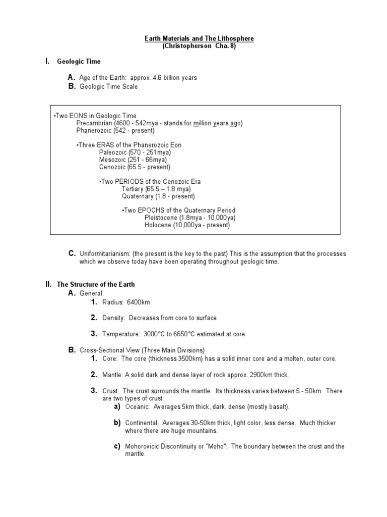Geography 101 Part 3 | PDF | Glacier | Erosion