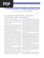 FATCA vs IGA Model 1 & 2 Comparison | PDF | Common Law | Public Law