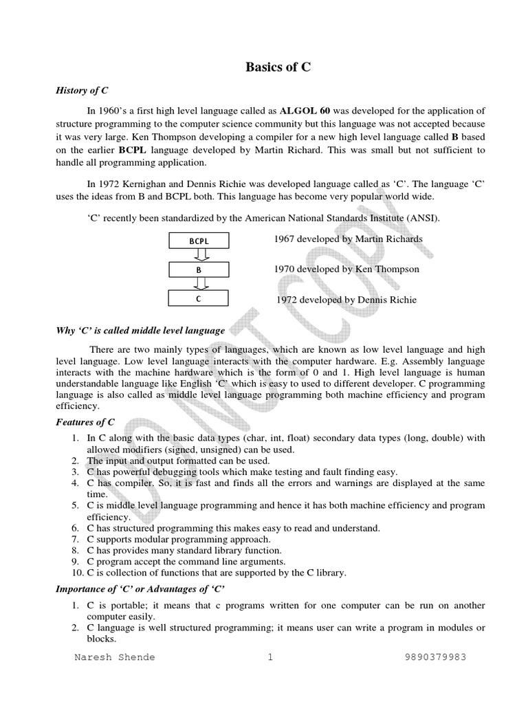 Theory Of C Pdf Array Data Structure C Programming Language