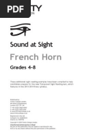 NYSSMA Sight Reading Handbook PDF | PDF