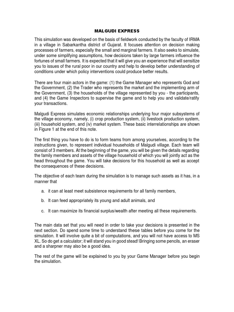 Malgudi Express | PDF | Cattle | Calf