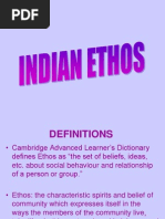 Indian Ethos Towards Business Ethics | PDF | Ātman (Hinduism) | Karma