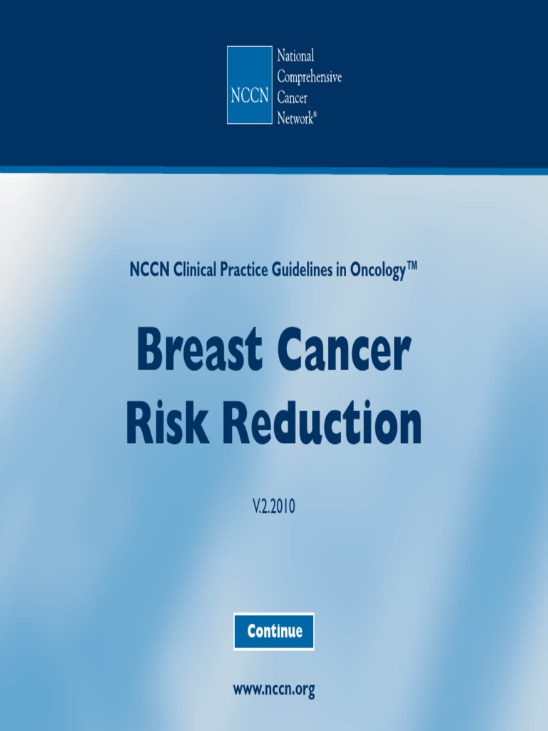 Breast Cancer Risk Reduction | PDF | Breast Cancer | Cancer