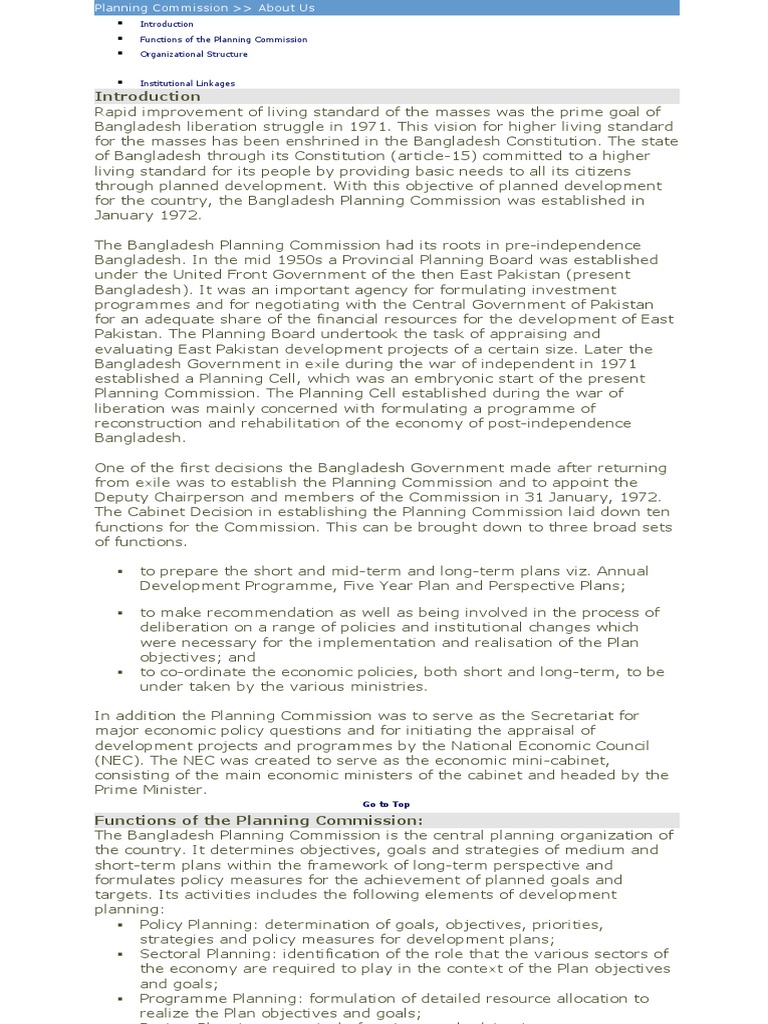 Planning Commission | PDF | Public Sphere | Government