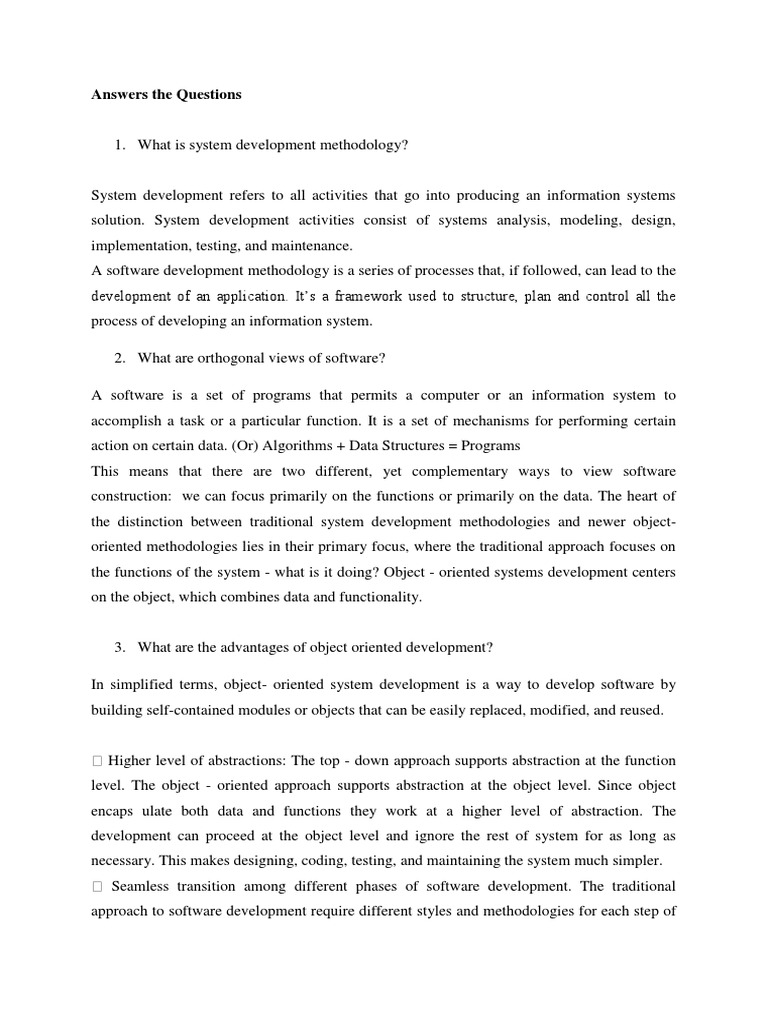 An In Depth Explanation Of Object Oriented Programming Concepts Pdf Object Computer Science