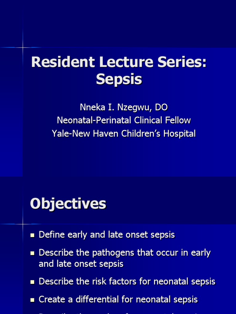 Neonatal Sepsis | PDF | Sepsis | Microbiology