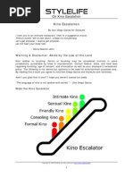 Mystery Method Seduction Cheat Sheet | PDF | Seduction | Behavioural ...