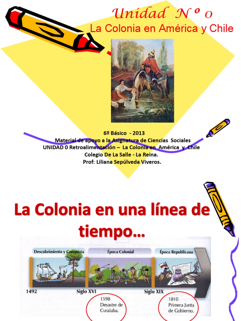Chile Colonial (1).ppt | Nueva españa | Chile