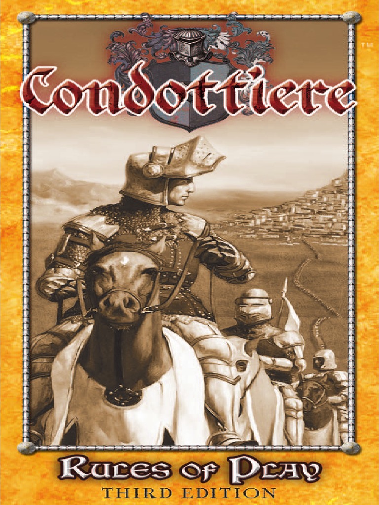 Condottiere Rules Eng | PDF | Military | Warfare