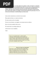 Prayer for Thesis Defense Ceremony | PDF