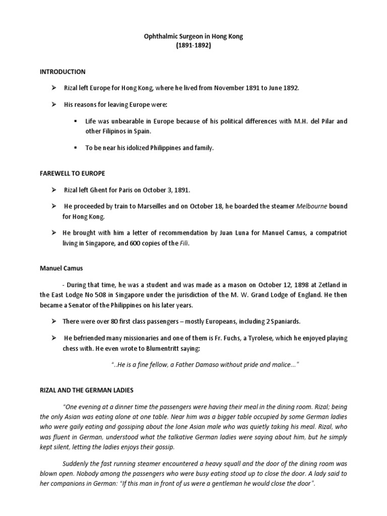 Surgeon | PDF | Philippines | Wellness