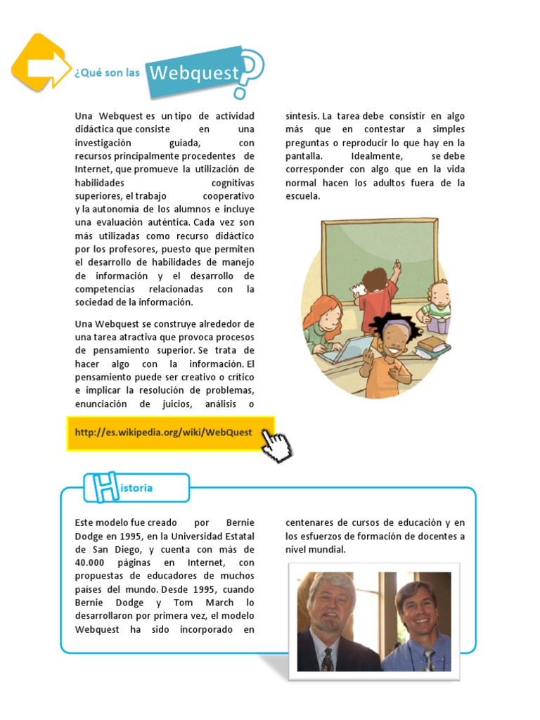 Qué Son Las Webquest | PDF | Aprendizaje | Cognición