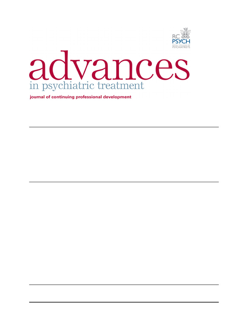 Basics of Psychodynamic Formulation 2 | PDF | Psychotherapy | Psychiatry