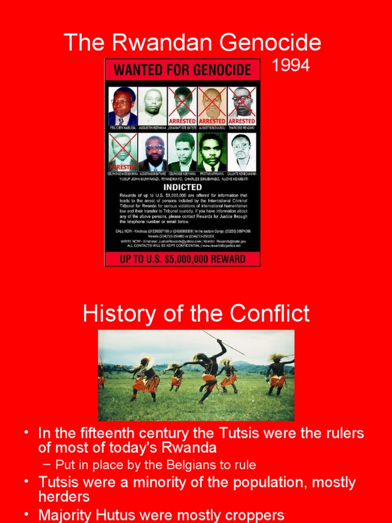 The Rwandan Genocide | PDF | Hutu | Tutsi