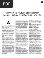 English Tagalog Dictionary PDF Brush Nature 9 | PDF