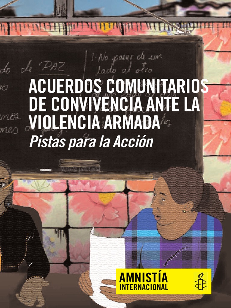 Acuerdo Comunitarios de Convivencia (Version Electronica) | PDF ...