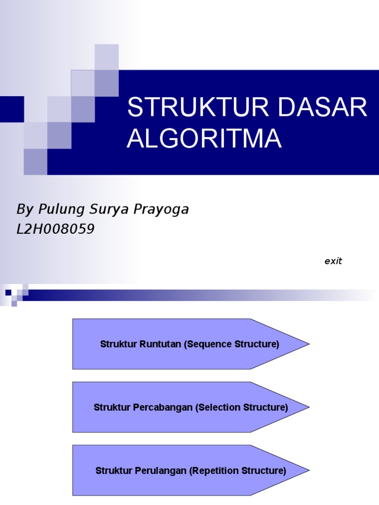 Struktur Dasar Algoritma | PDF