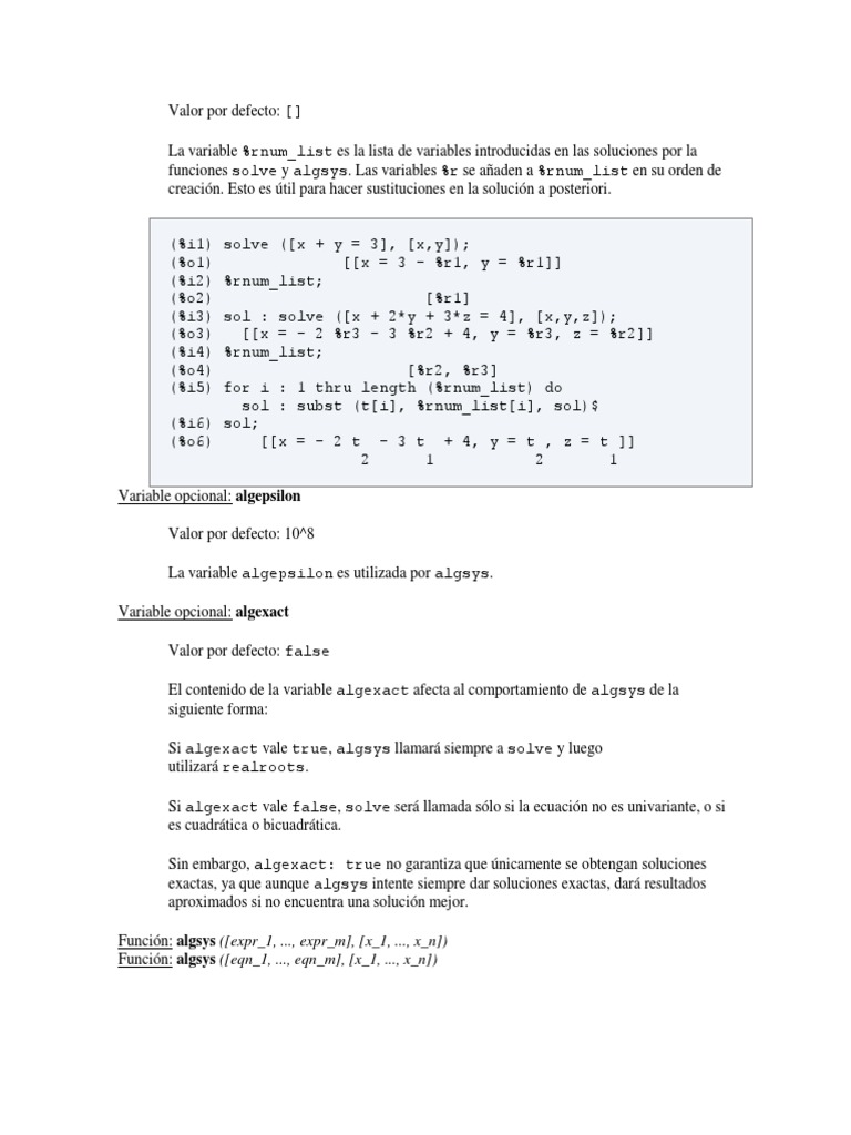 C++ Ecuaciones | Ecuaciones | Función (Matemáticas)