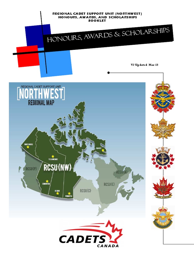 RCCU Northwest Bureaucrat Awards Guide | PDF | Cadet | Corps