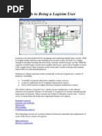 LAB 1 - : Introduction To Logisim: Quick Overview | PDF | Logic Gate | Computer Science