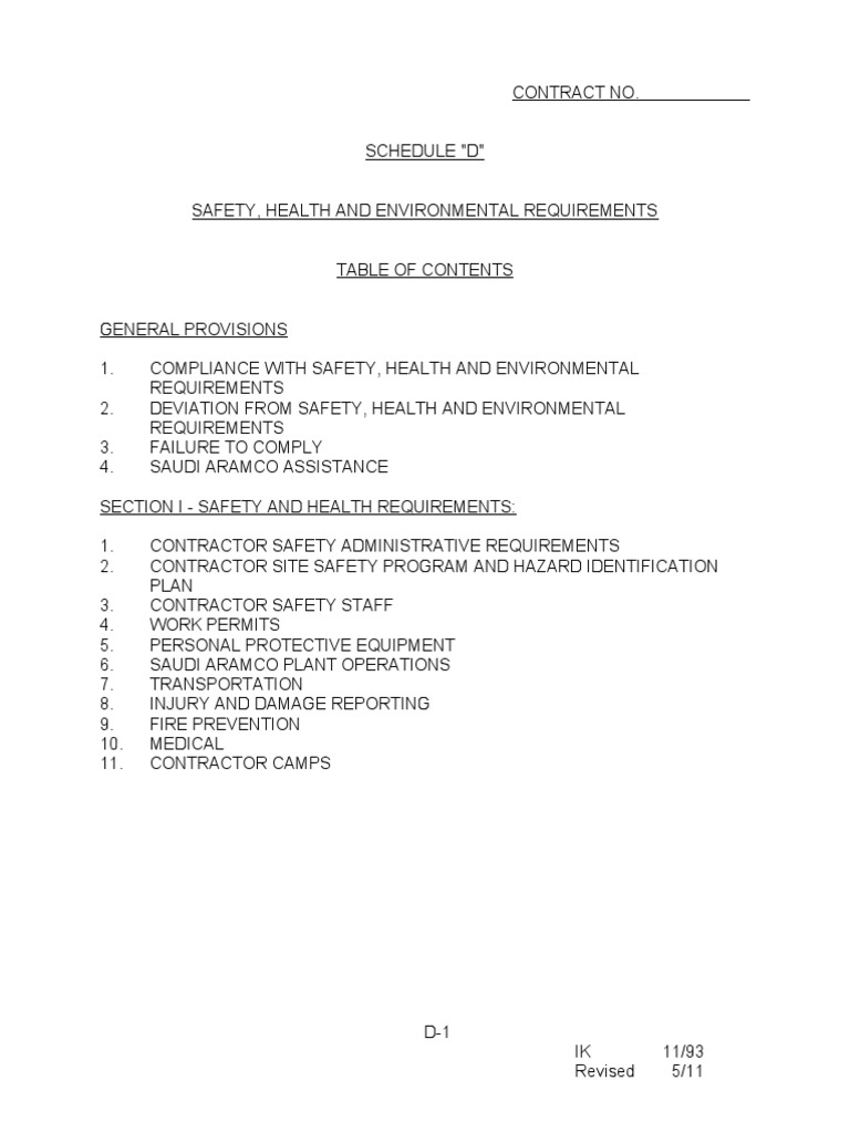 Schedule D | PDF | Waste Management | Municipal Solid Waste