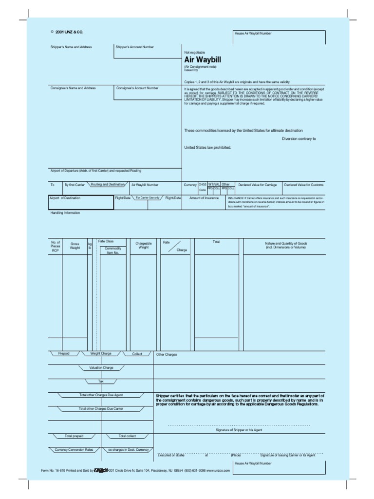 Form 12 1 Latest Eg Main 044740 | PDF | Common Carrier | Consignee