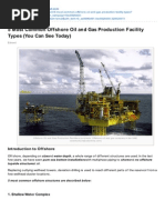 Types of Offshore Structures | PDF
